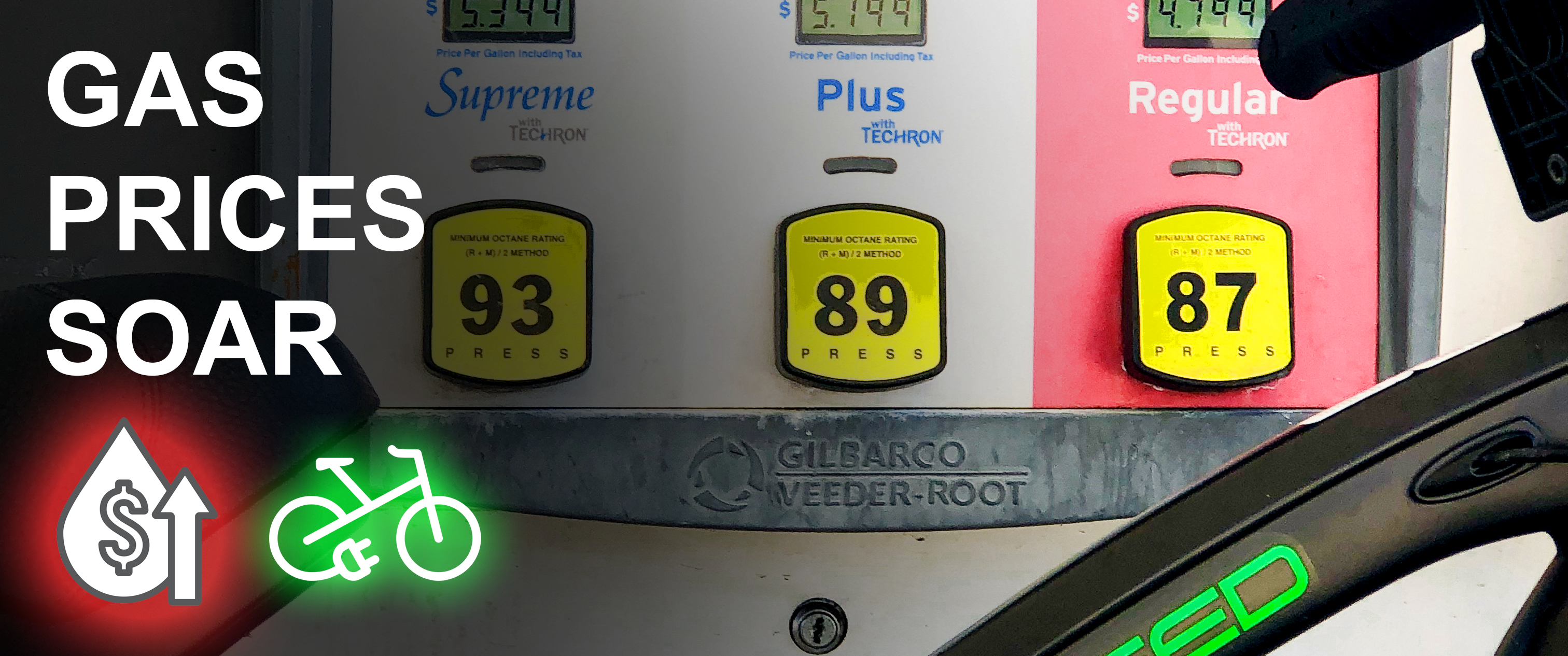 Gas Prices and their impact on e-bikes – Gopowerbike